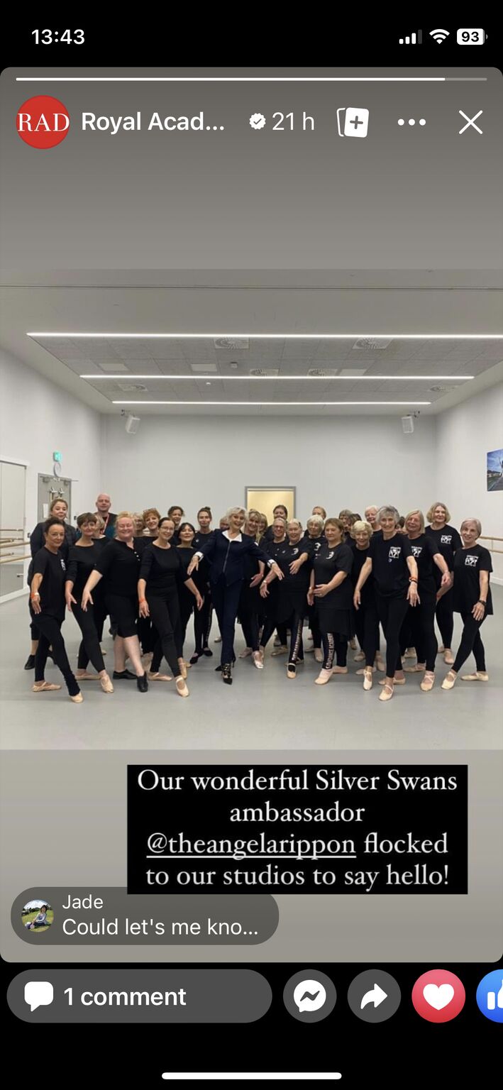 Natasha Tobin | Celebrating Older Dancers: Silver Swans Day at the RAD